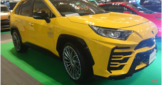 This modified Toyota RAV4 is one good-looking Lamborghini Urus wannabe ...