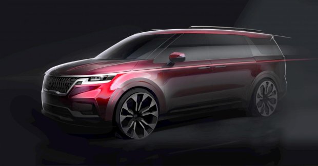Next-gen Kia Carnival teased ahead of debut next month - IAB Report