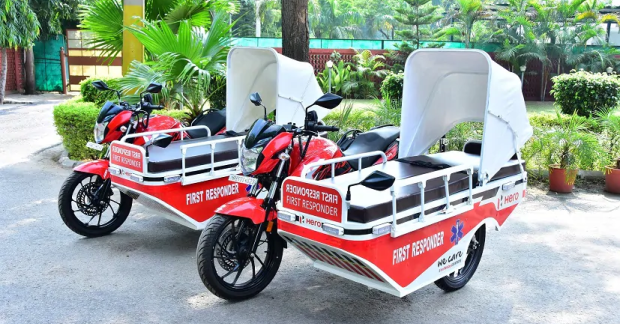 Two Hero Xtreme 200R first-responder vehicles delivered to Civil ...