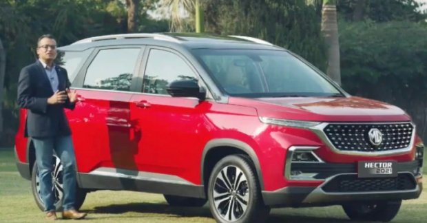 New MG Hector Petrol-CVT Automatic Variant Launching Tomorrow