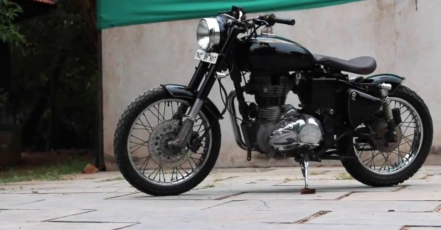Convert Your Royal Enfield Classic 350 Into Bobber Using This Bolt On Kit