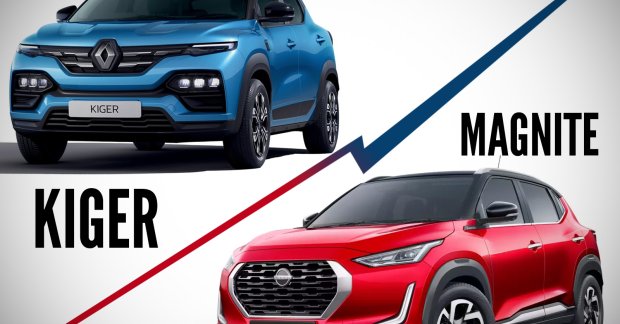 Renault Kiger vs Nissan Magnite: Which One's a Better Compact SUV?