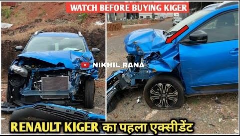 Renault Kiger First Accident Report - SHOCKING Build Quality
