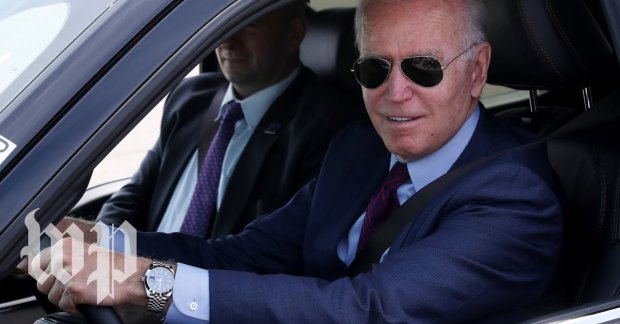 Watch President Joe Biden Driving The Ford F-150 Lightning - VIDEO