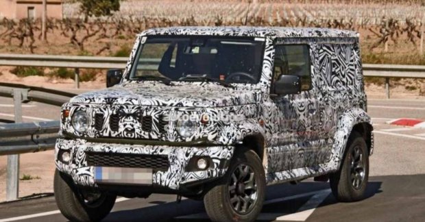 New Suzuki Jimny LWB Seen in Fresh Spy Images