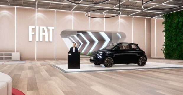 FIAT 500 Electric & FIAT Metaverse Store at CES 2023
