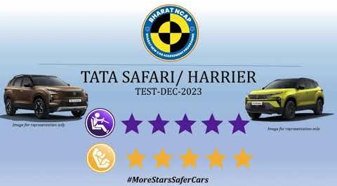 Safari, Harrier Score 5-Star Safety Rating, Not From Global NCAP!