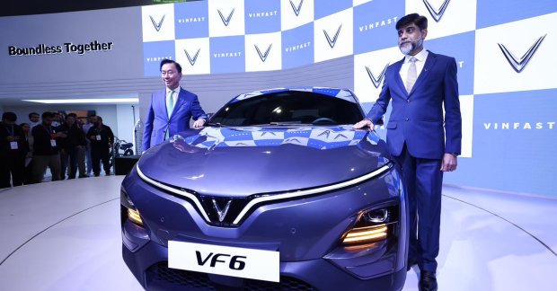 VinFast Makes Its India Debut with VF 7 and VF 6 EVs