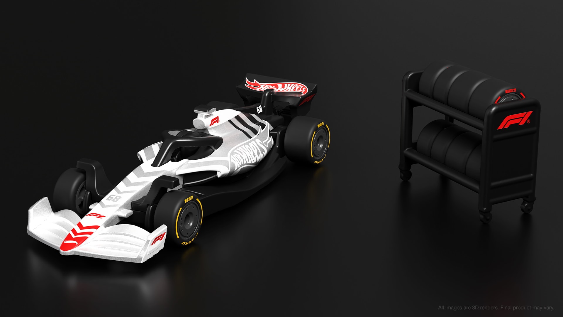 Hot Wheels and F1 Launches Die-Cast F1 Car Scale Model