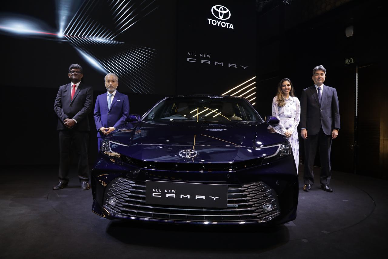 9th-Gen Toyota Camry Debuts in India with Hybrid Power