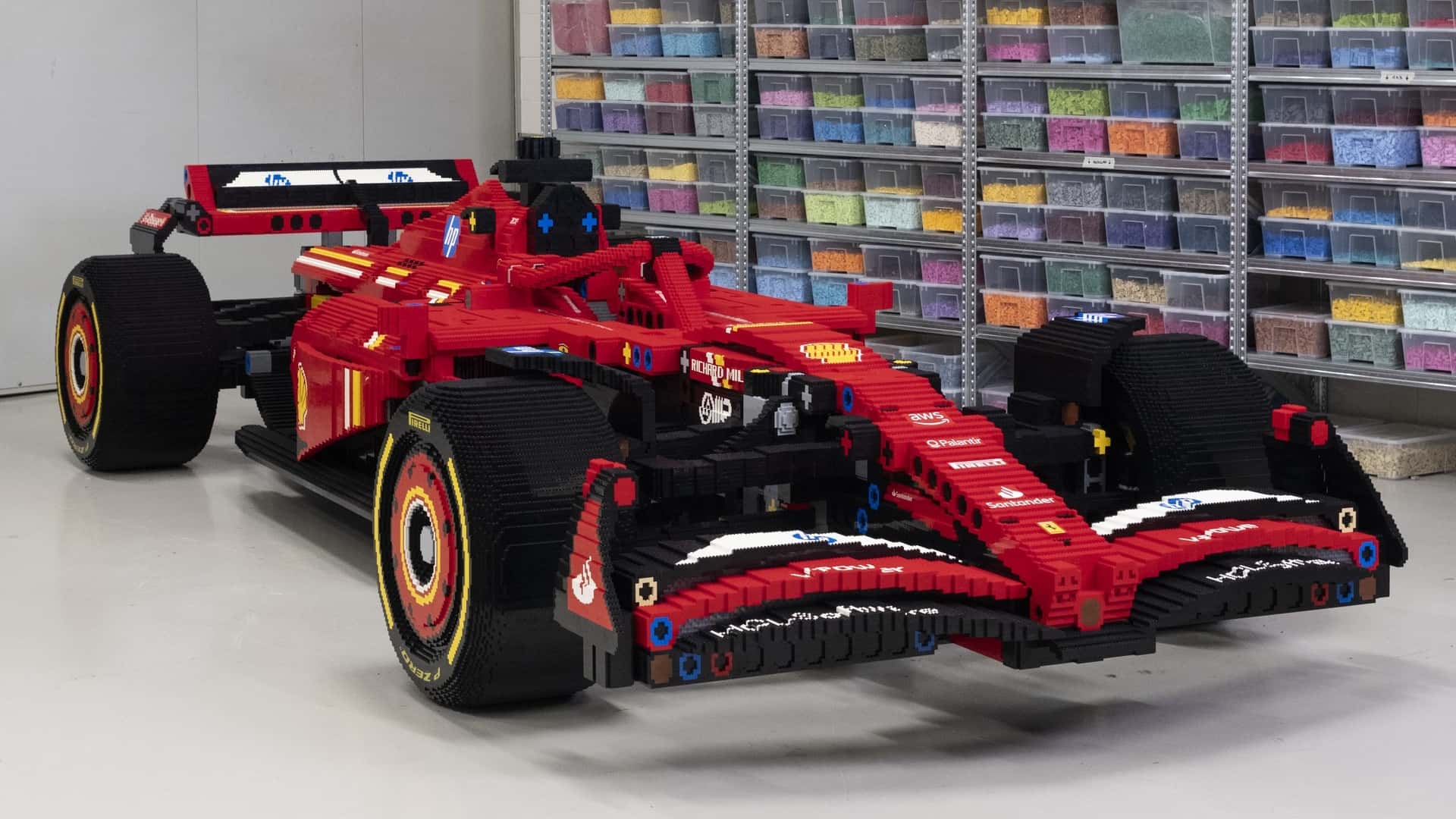 562,000 Bricks Later: Lego’s Stunning Full-Size Ferrari SF-24