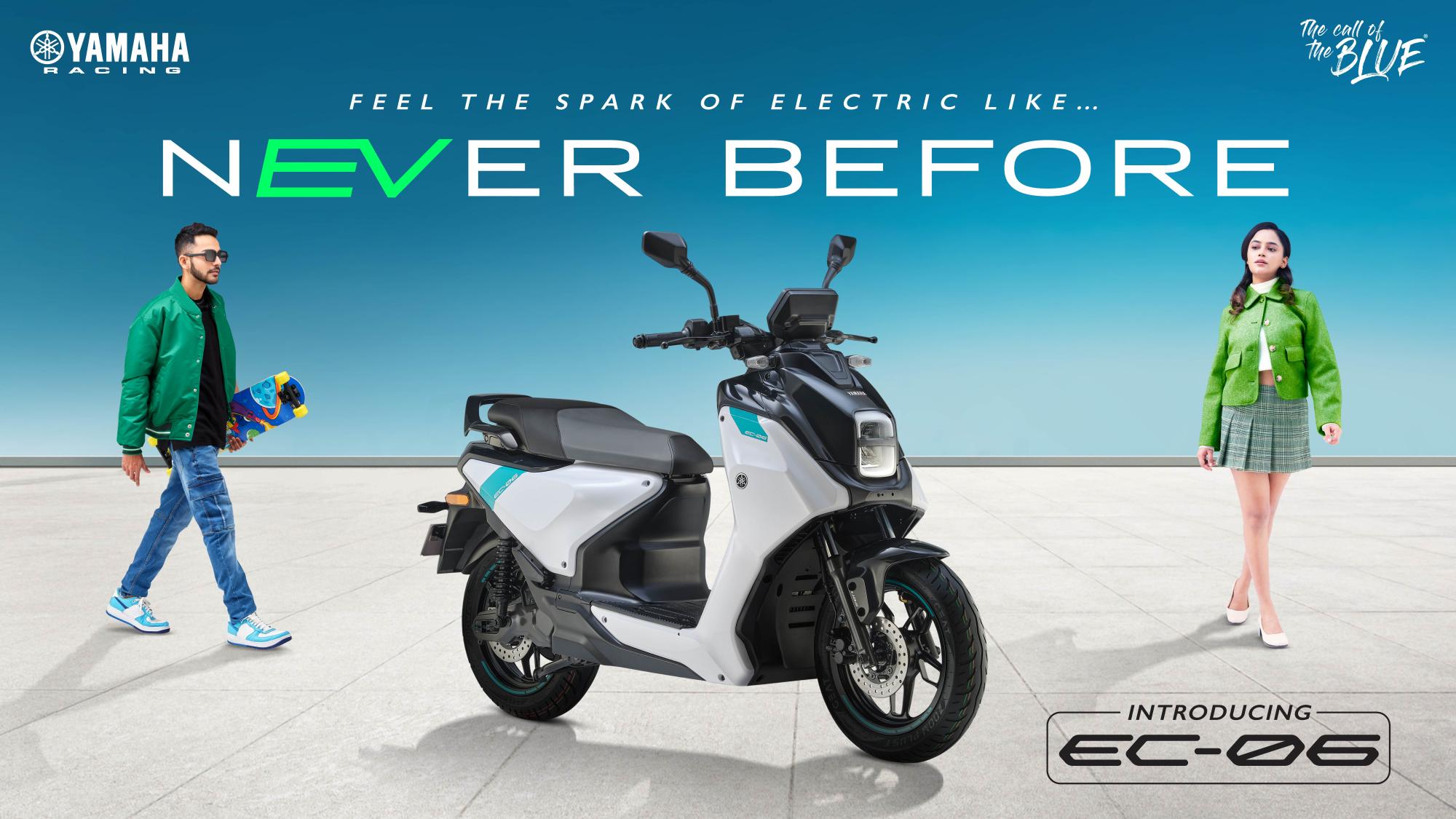 Yamaha Launches Its First Electric Scooter in India, The EC-06